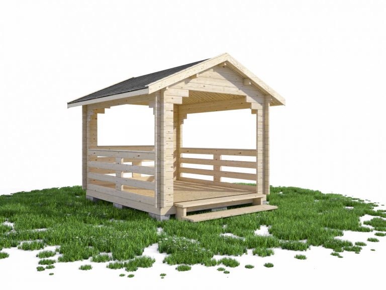 Купить дачные дома, садовые домики, беседки из профилированного бруса ...